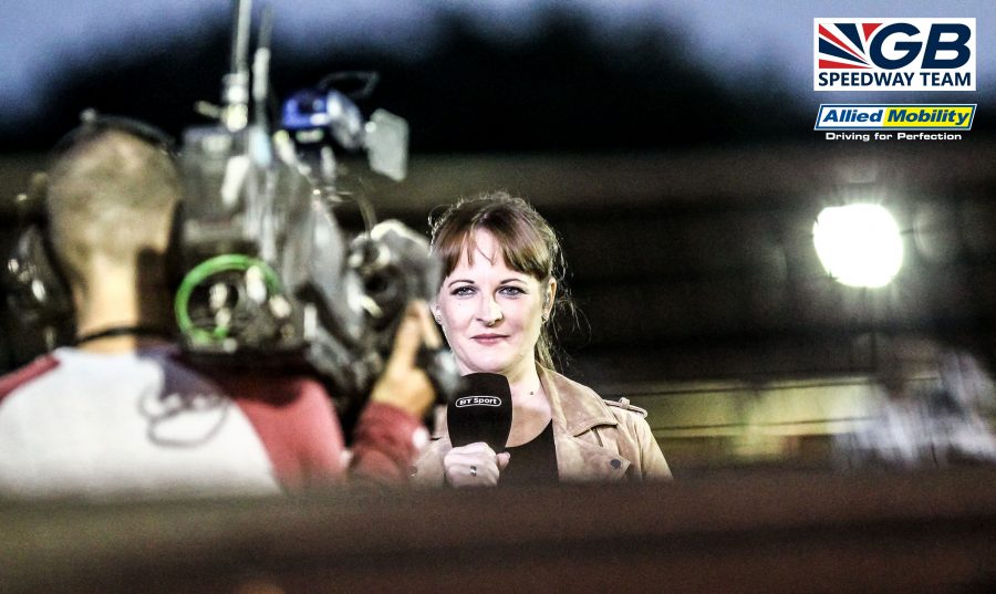 Speedway Queen Natalie backs screen tests | GB Speedway Team