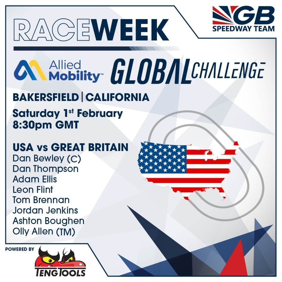 RACE WEEK - GB ANNOUNCE GLOBAL CHALLENGE TEAM LINE… | GB Speedway Team